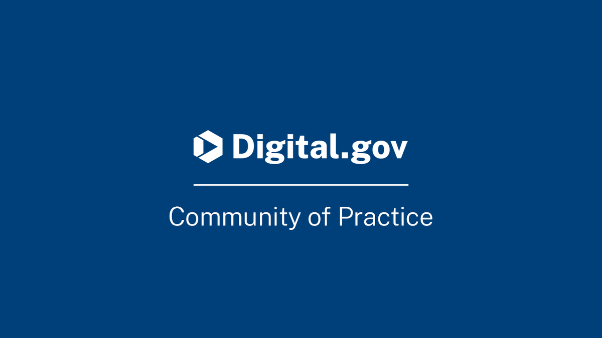 Web Managers – Digital.gov