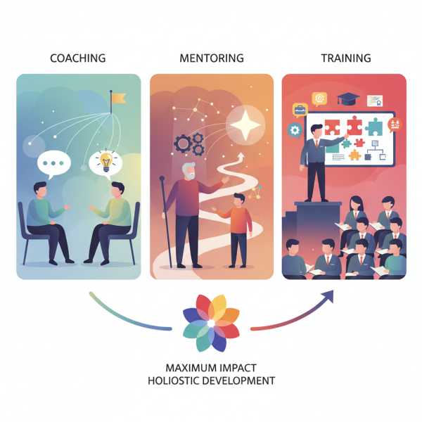 Core Differences Between Coaching, Mentoring, and Training