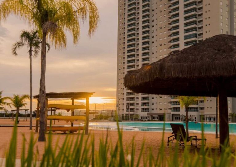 Brasil Beach - Linda Praia em Cuiabá - Plantas de 100m² a 181m²