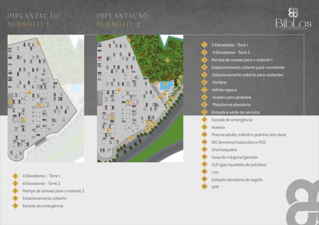 Biblos Edifício Residencial GMS - 51 a 54m² | 2 quartos 1 suíte