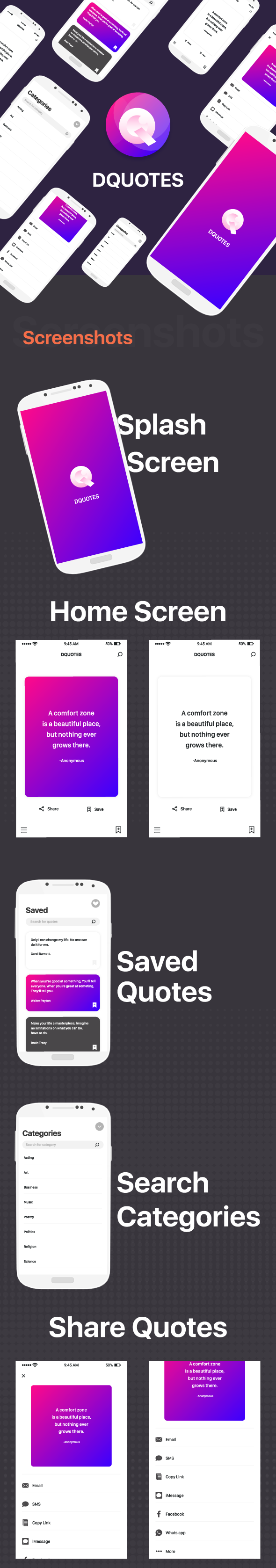 Quotes Android App with Admin Panel - code.market