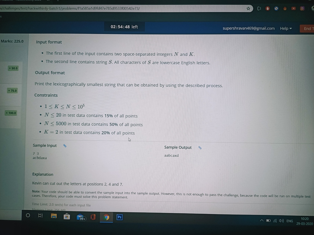 Hack with infy string problem - help - CodeChef Discuss