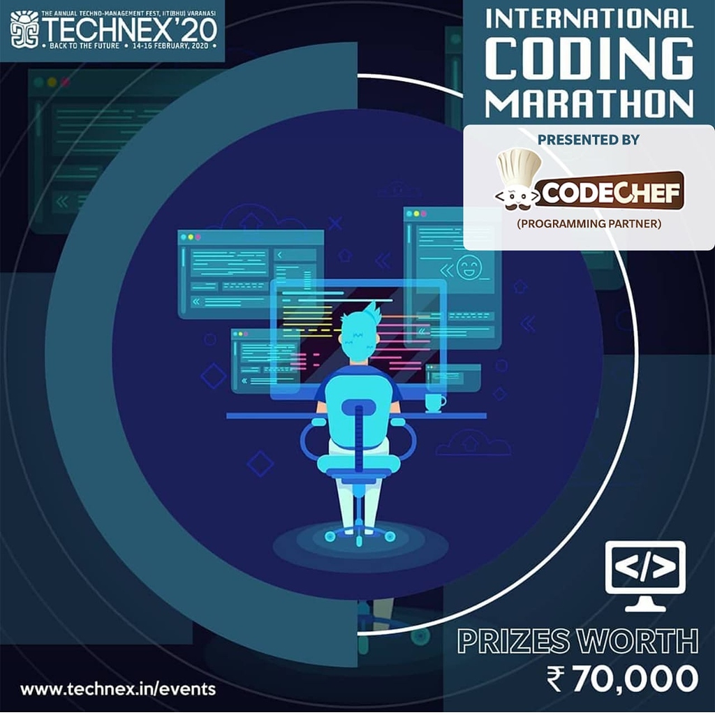Invitation to ICM Technex 2020 - IIT (BHU) Varanasi - announcement - CodeChef Discuss