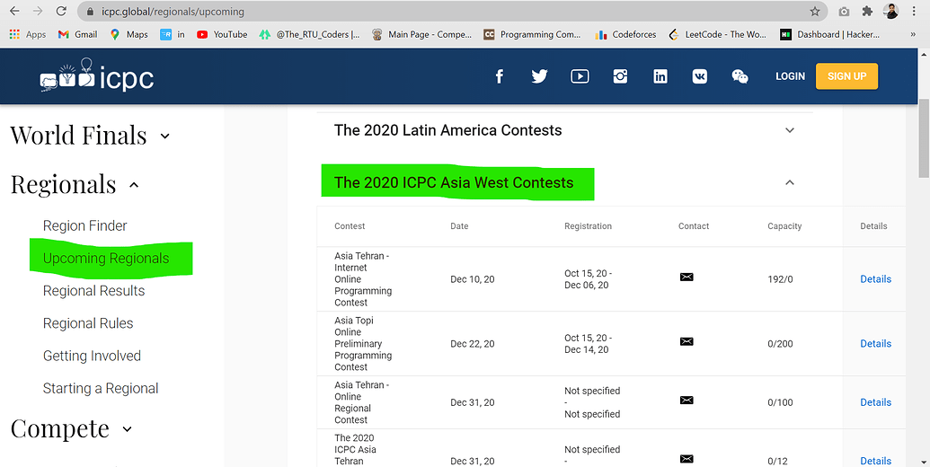 ICPC 2020 - 21? - general - CodeChef Discuss
