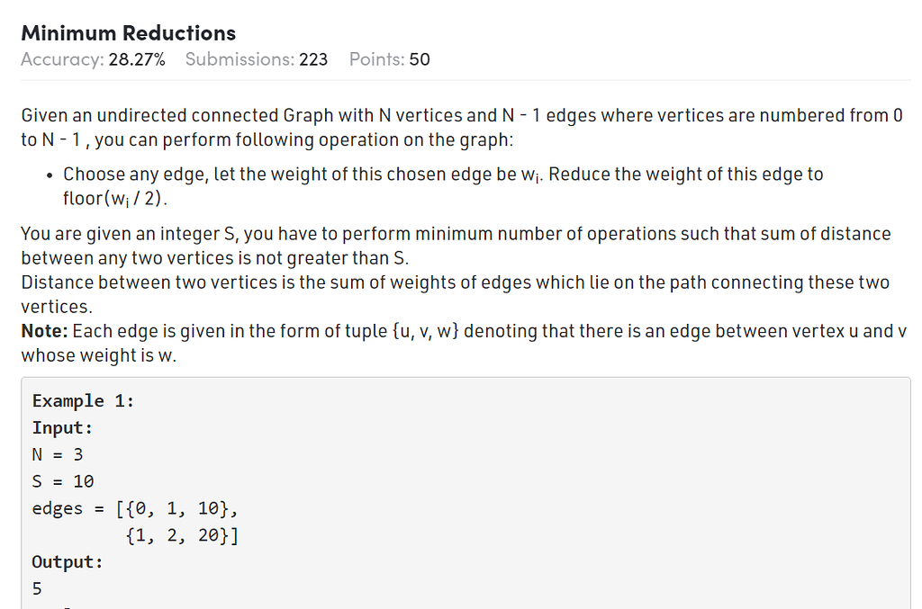 Gfg Code To Contribute Question Doubt Minimum Reduction Help 9609