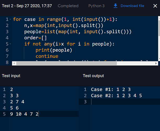 Getting different output for same code on Google server and on my ...