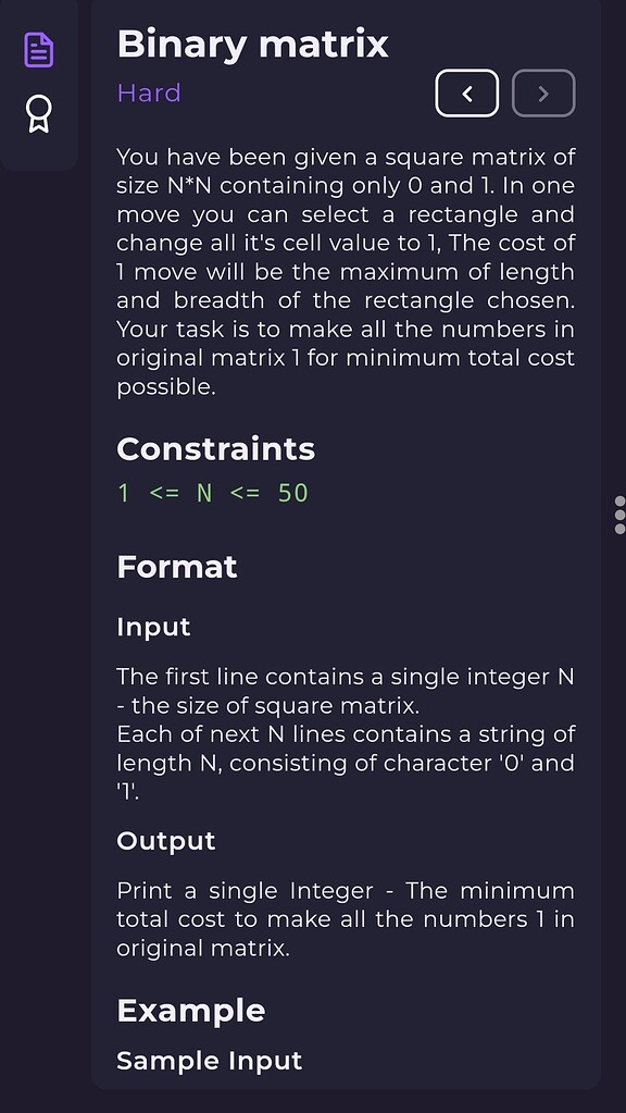 Solution for this Hard Problem? - help - CodeChef Discuss