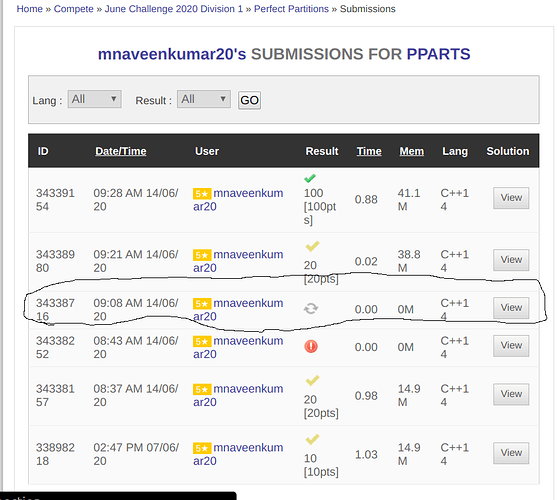 Very long submission time - general - CodeChef Discuss Very long submission time - general - CodeChef Discuss
