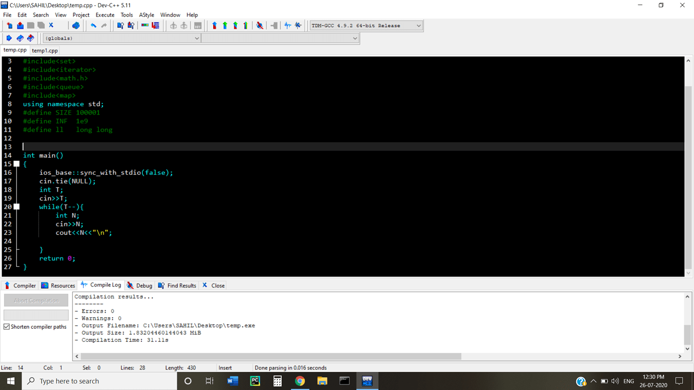 Best IDE for Competitive Programming? - #99 by lovlesh_007 - general ...
