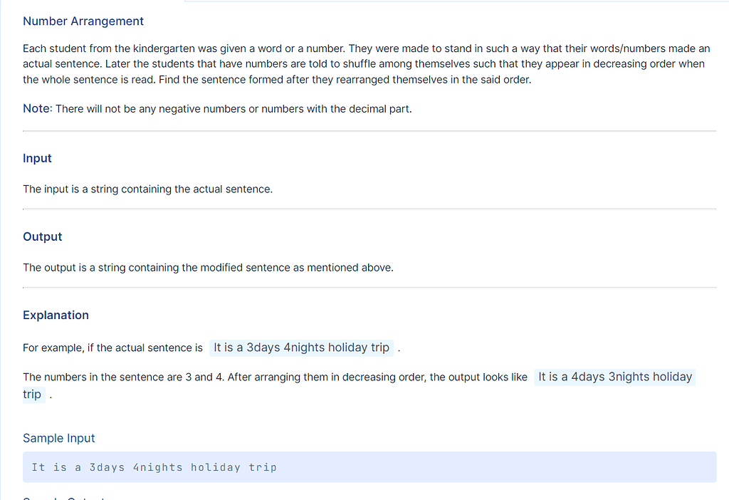 Python program - Number arrangement - general - CodeChef Discuss
