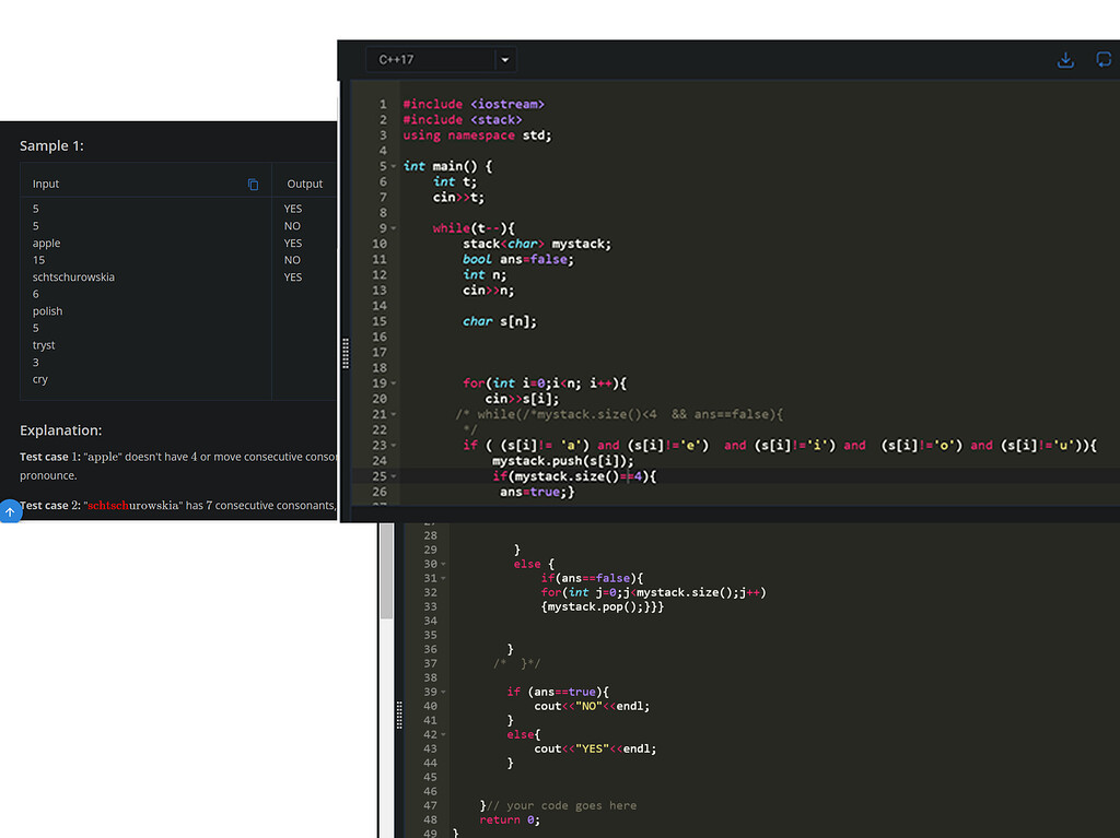 What Are The Failed Test Case Help Codechef Discuss