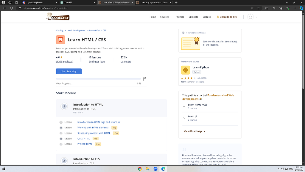 The learn html/css course title is Learn HTML/CSSS - bug reports ... The learn html/css course title is Learn HTML/CSSS - bug reports ...
