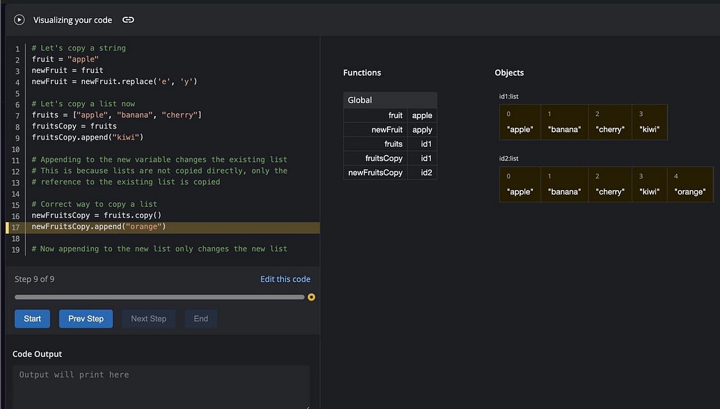 🚀 Exciting News! Introducing the Python Code Visualizer - announcement - CodeChef Discuss