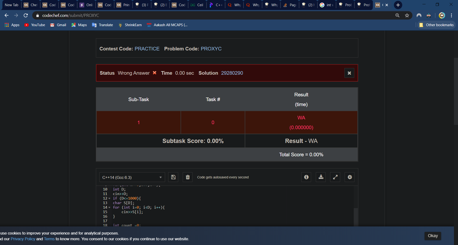 Problem Code:PROXYC - help - CodeChef Discuss