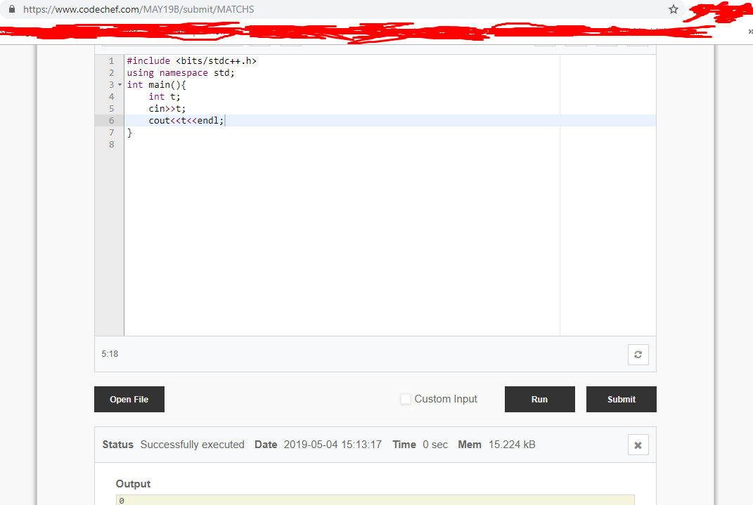 Weird Behavior Automated Inputs Vs Custom Input Help Codechef Discuss 