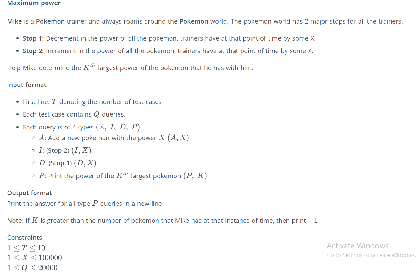 How To Approach And What Data Structure To Use For Such Problem Help Codechef Discuss