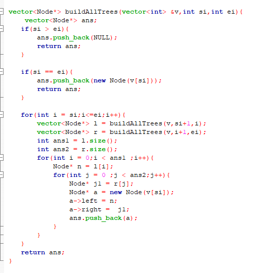 Find all possible binary trees with given postorder Traversal ...
