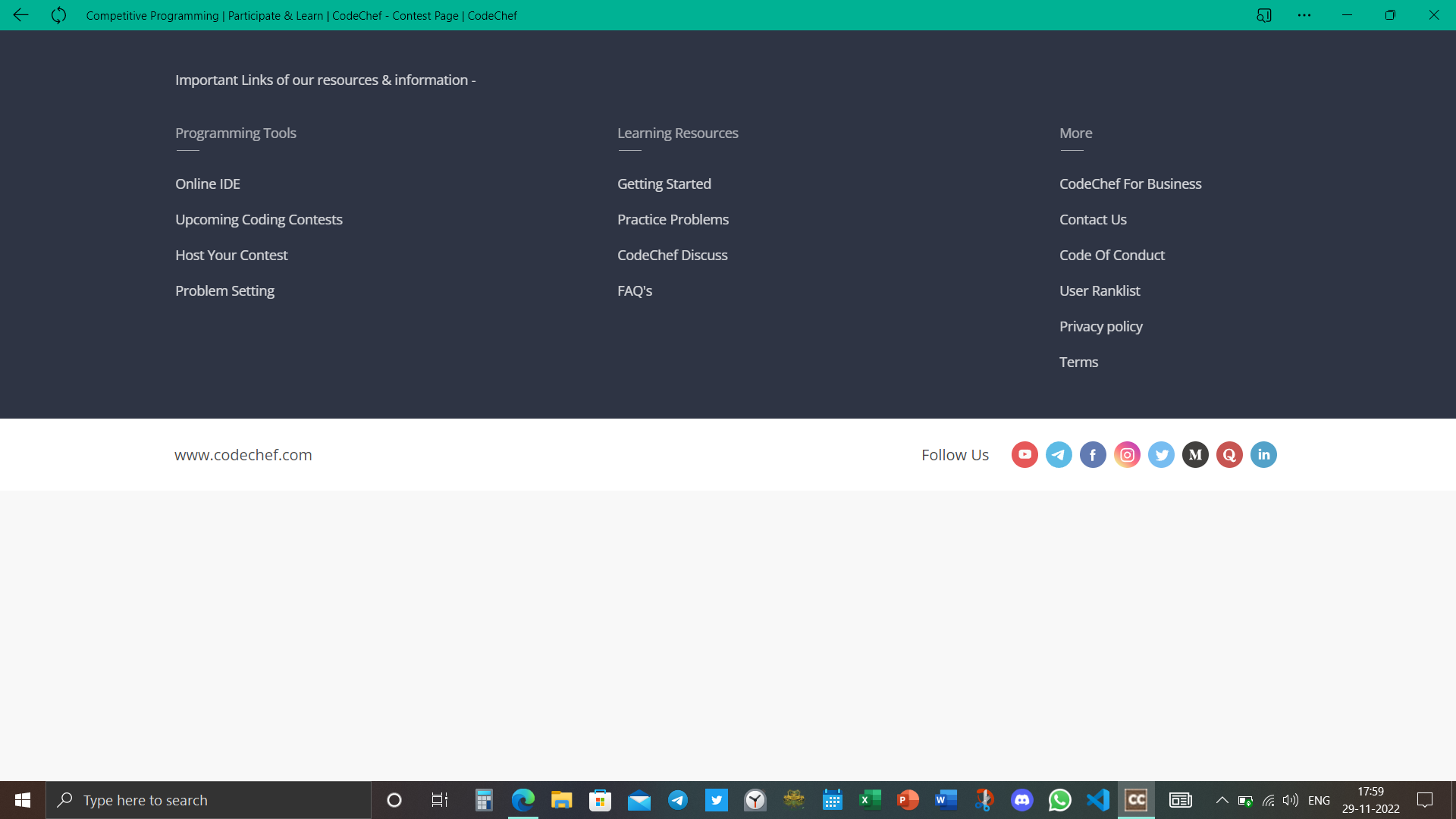 Contest not open - help - CodeChef Discuss Contest not open - help - CodeChef Discuss