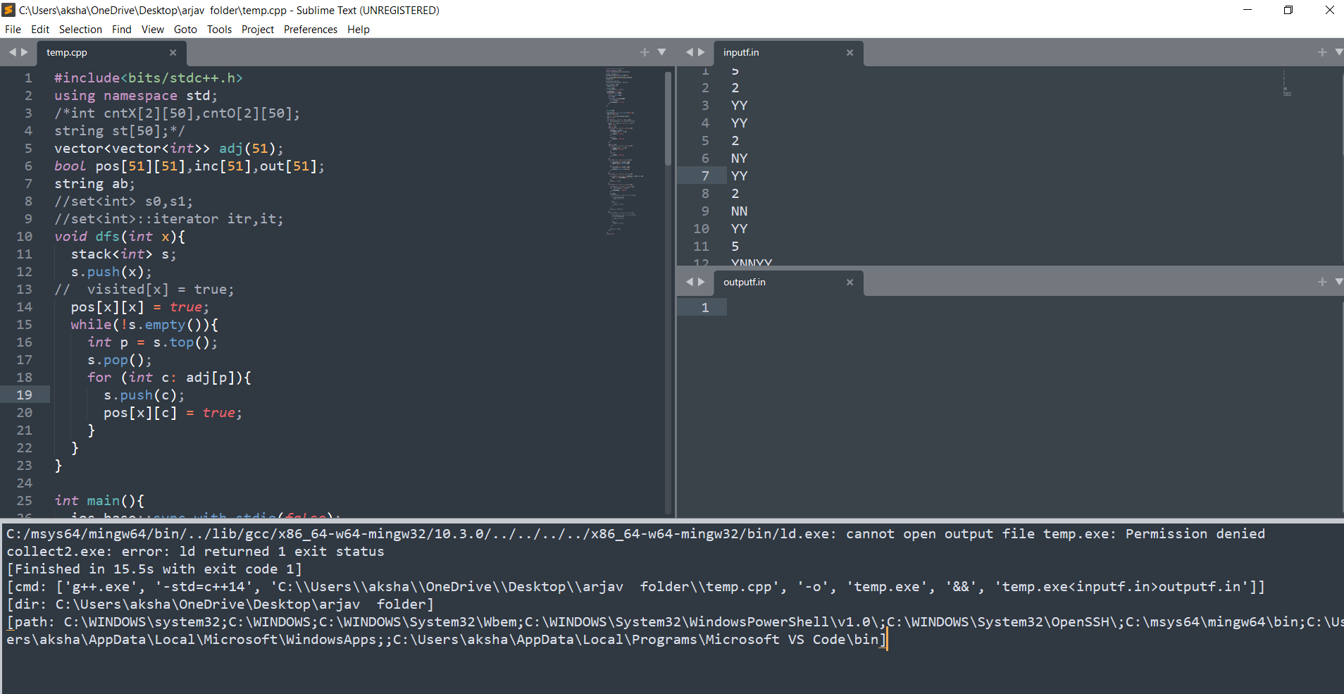 C Basic Error General CodeChef Discuss