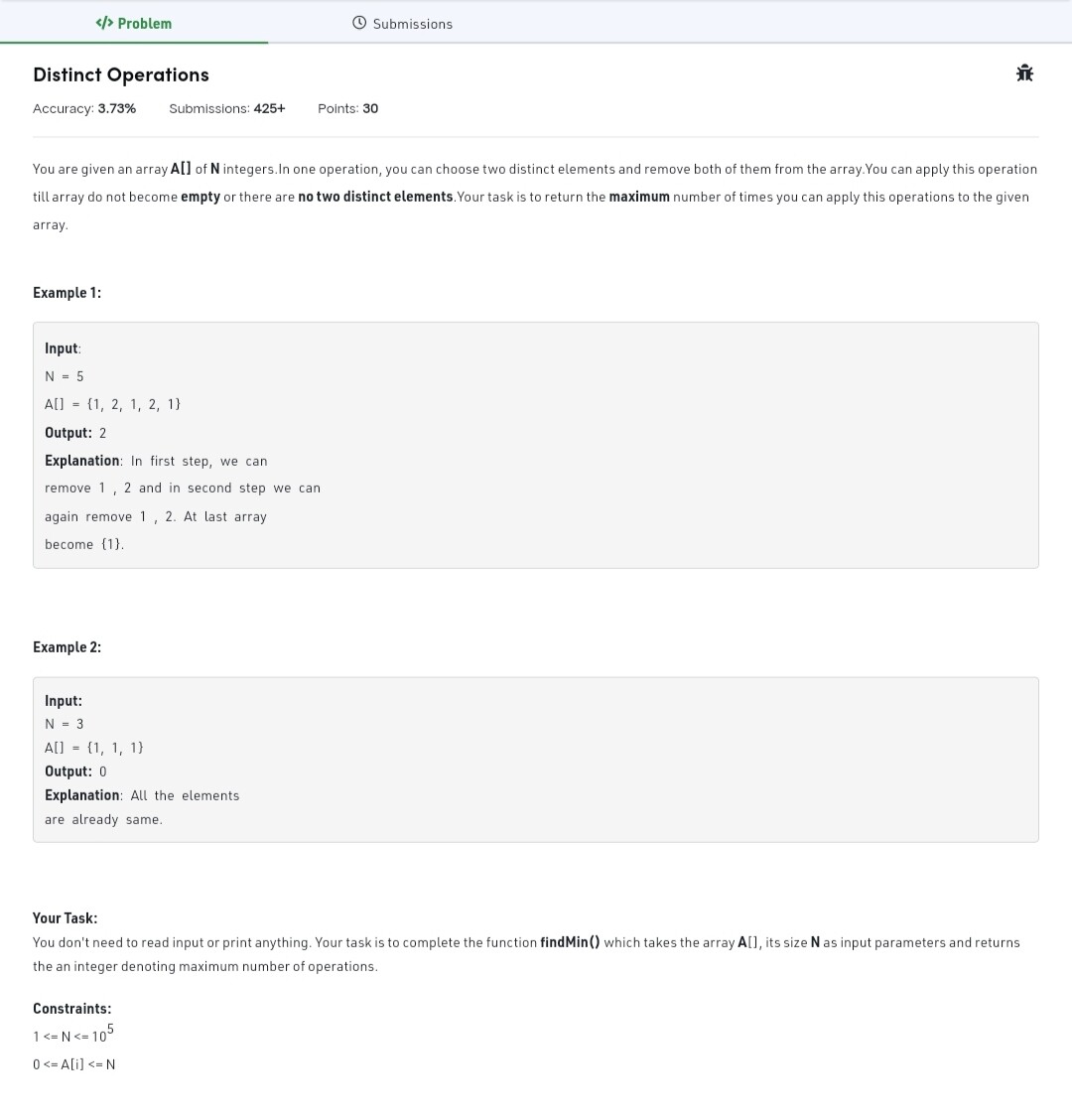 Distinct Operations - general - CodeChef Discuss