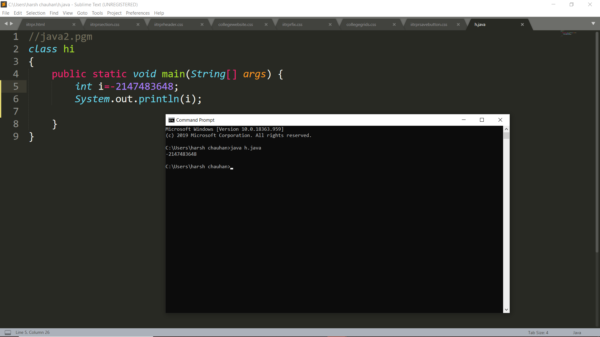 -2147483648 can be but 2147483648 can't - general - CodeChef Discuss