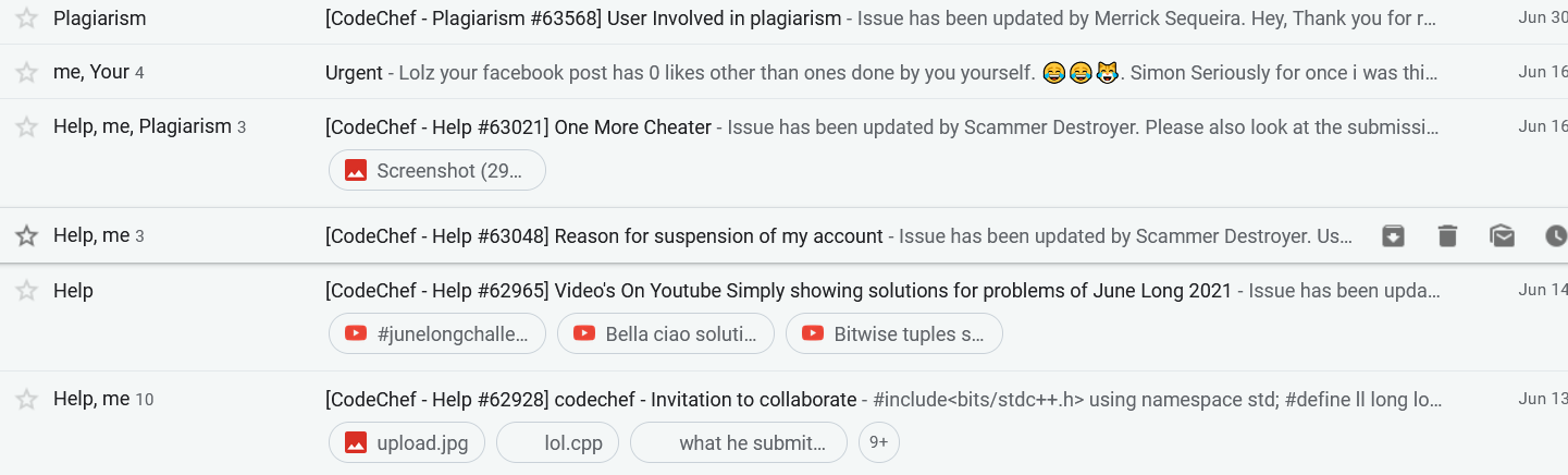 Use this for anything related to plagiarism - Reporting cheating ...