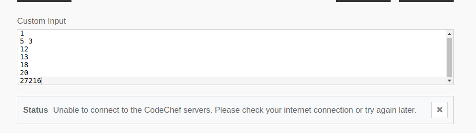 Organized post for reporting lunchtime issues - feedback - CodeChef Discuss
