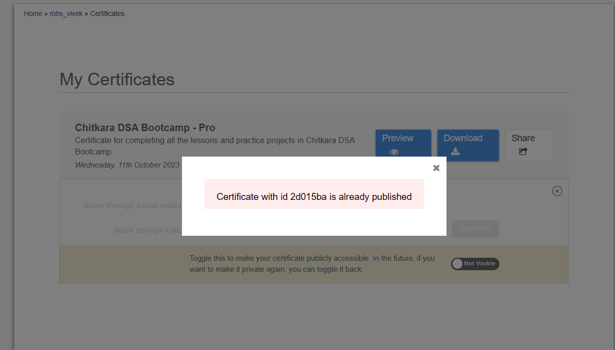 Certificate issue - bug reports - CodeChef Discuss Certificate issue - bug reports - CodeChef Discuss