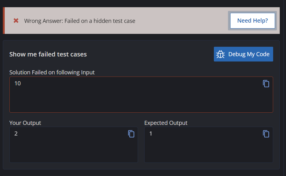 The Expected Output For Number Of Digits Is Wrong How Can I Report It 7029