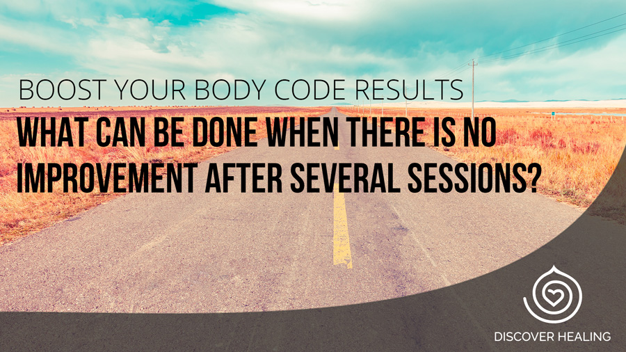 What can be done when there is no improvement after several sessions ...