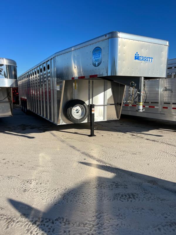 New 2024 Merrit Trailers MERRITT STOCK TRAILER Stock / Stock Combo ...