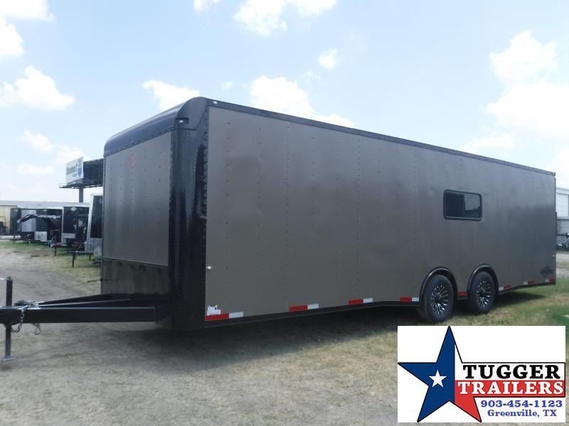 2023 Cargo Craft 8.5x28 28ft Black Out Cargo Enclosed Auto Mobile Car ...
