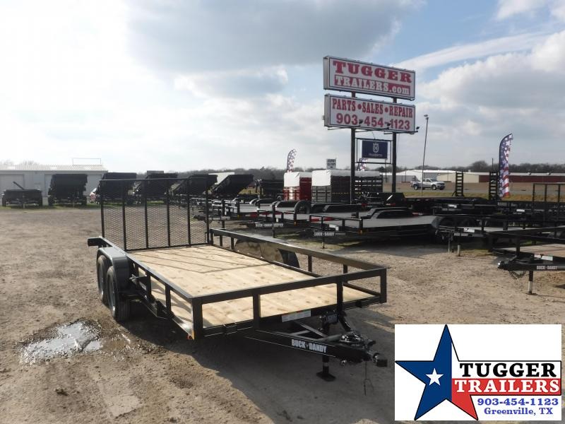 2021 Buck Dandy 77"x16' Utility Utility Trailer | Tugger Trailers ...