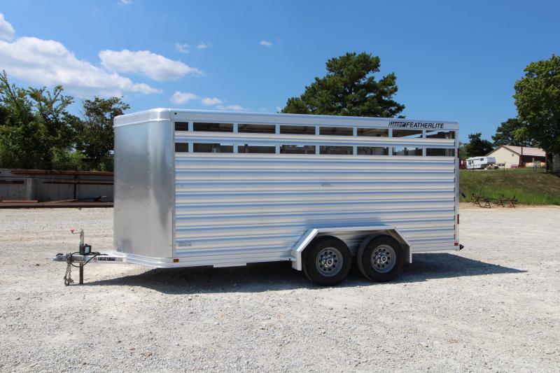 Used Featherlite Stock trailers for sale - TrailersMarket.com