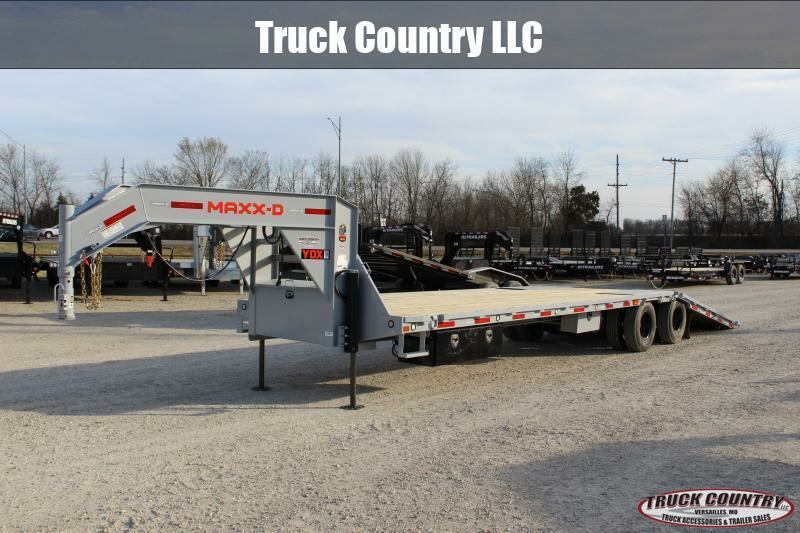 New 2024 MAXXD YDX - Tandem Dual Hydralic Dovetail Gooseneck Flatbed ...
