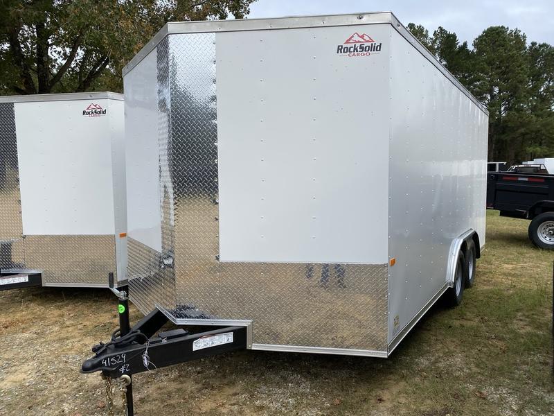 2021 Rock Solid Cargo 8.5'x16' 7K Cargo / Enclosed Trailer | Trailer ...
