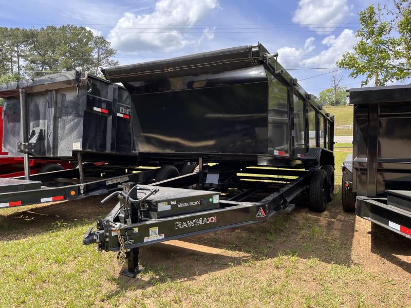 2023 RawMaxx LPX - 16' x 83" 14k Dump Trailer 4' Sides Dump Trailer ...