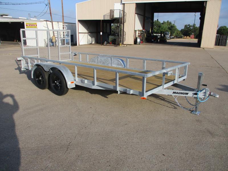 2024 Magnum Trailers 16X83TU-RGS GAL Utility Trailer | Magnum Trailers ...