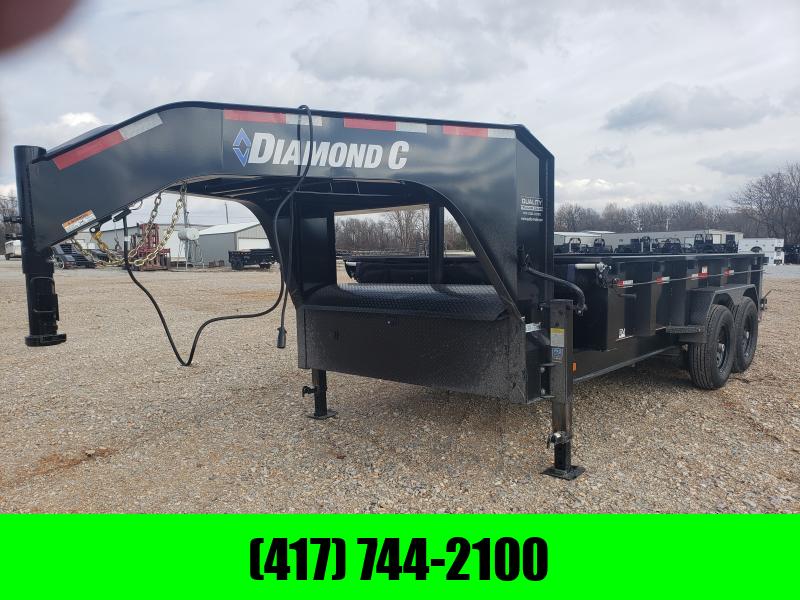 2023 Diamond C Trailers LPT GN DUMP TELESCOPE HOIST 82X14 Dump Trailer ...