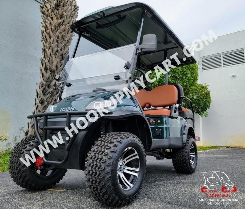 2023 ICON i40L Forest Green Golf Cart Electric Vehicles | Golf Carts ...