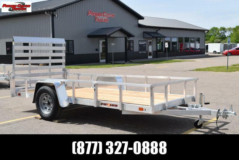 SPORT HAVEN 5x12 OPEN UTILITY TRAILER | Custom Enclosed and Open Trailers