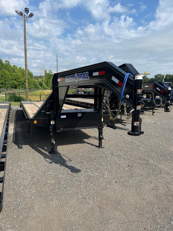 New 2022 Load Trail 8.5ft x 36ft 22k Tandem Axle Low-Pro Gooseneck Flatbed & Mega Max Ramps [5 ...