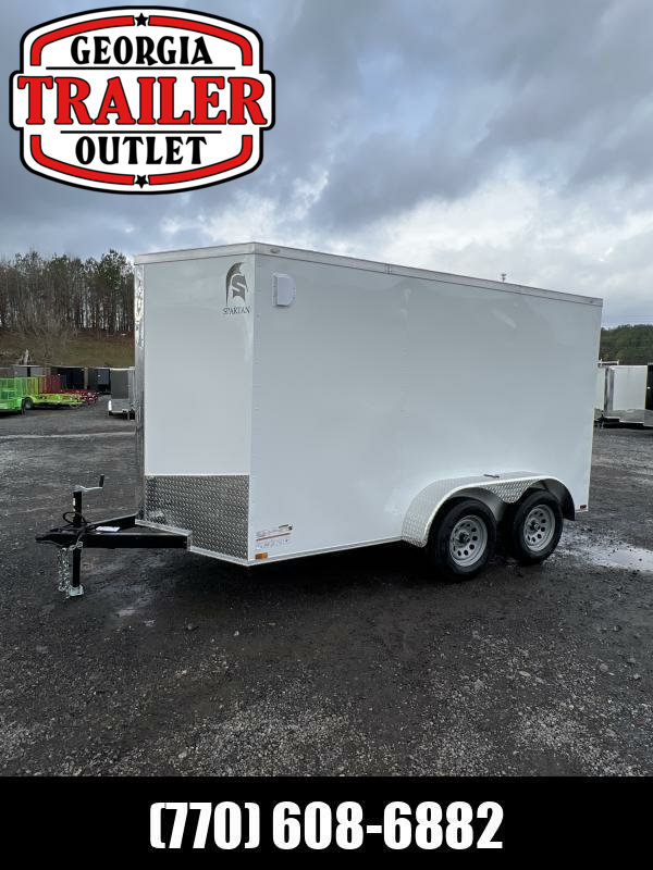 Enclosed Cargo Trailer Spartan 6 X 12 7k | Georgia Trailer Outlet ...