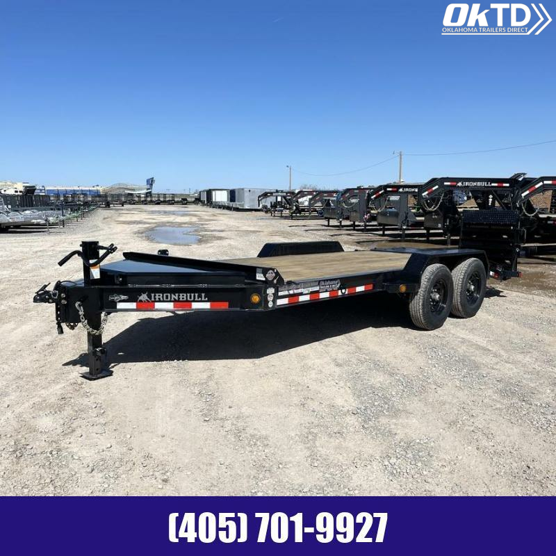 2022 Iron Bull 83" x 18' Tandem Axle 14K GAWR Equipment Trailer w ...