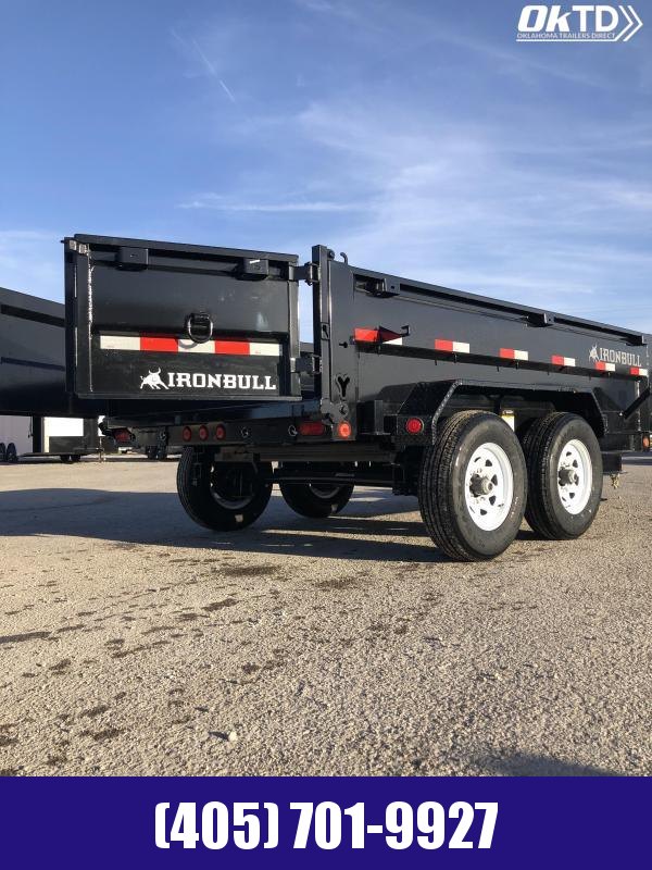 2022 Iron Bull 72" x 12' Tandem Axle Dump Trailer 14K GAWR w/ 2' Sides ...