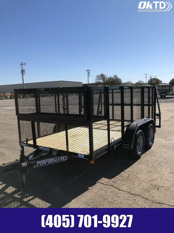 2021 Performance Trailers 77" x 12' TA Landscape Trailer | Oklahoma ...