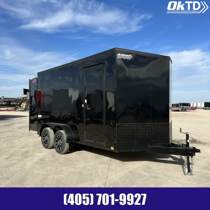 Enclosed Cargo Trailer Cam Superline 7 X 14 7k | Oklahoma Trailers ...