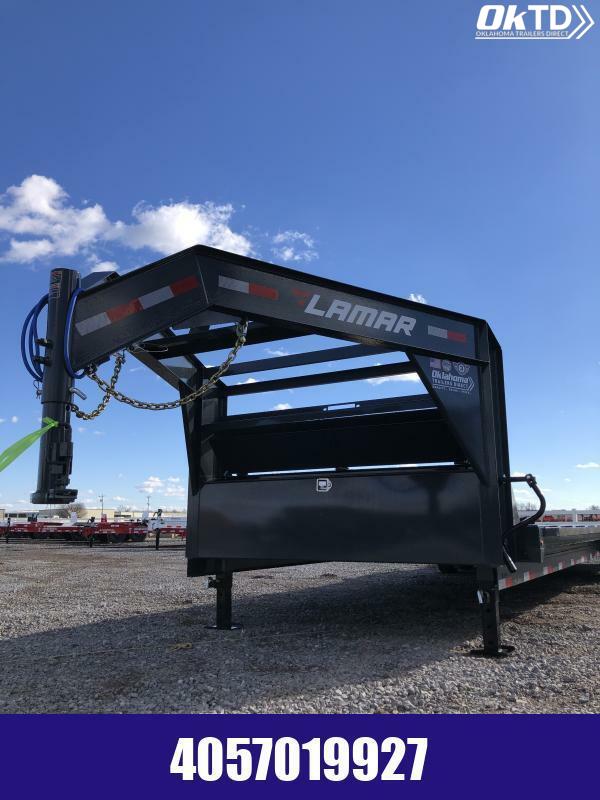 Equipment Trailer Lamar 8.5 X 32 14k | Oklahoma Trailers Direct in OKC ...