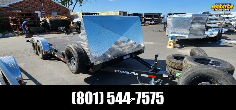 2023 PJ Trailers 20' Steel Deck Car Hauler Flatbed Trailer | Wasatch ...