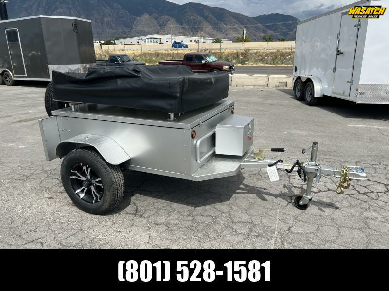 Primo 5x4 Land Force Canopy Trailer Cargo / Enclosed Trailer | Wasatch ...